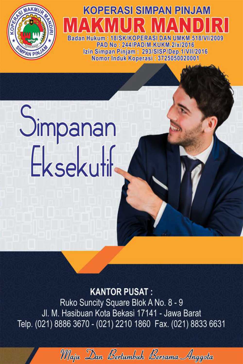 KOPERASI SIMPAN PINJAM MAKMUR MANDIRI - Simpanan Eksekutif